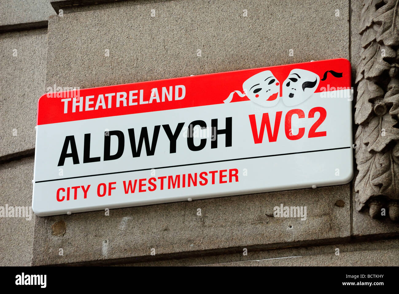 Aldwych Street Sign, London, England, Britain Stock Photo - Alamy