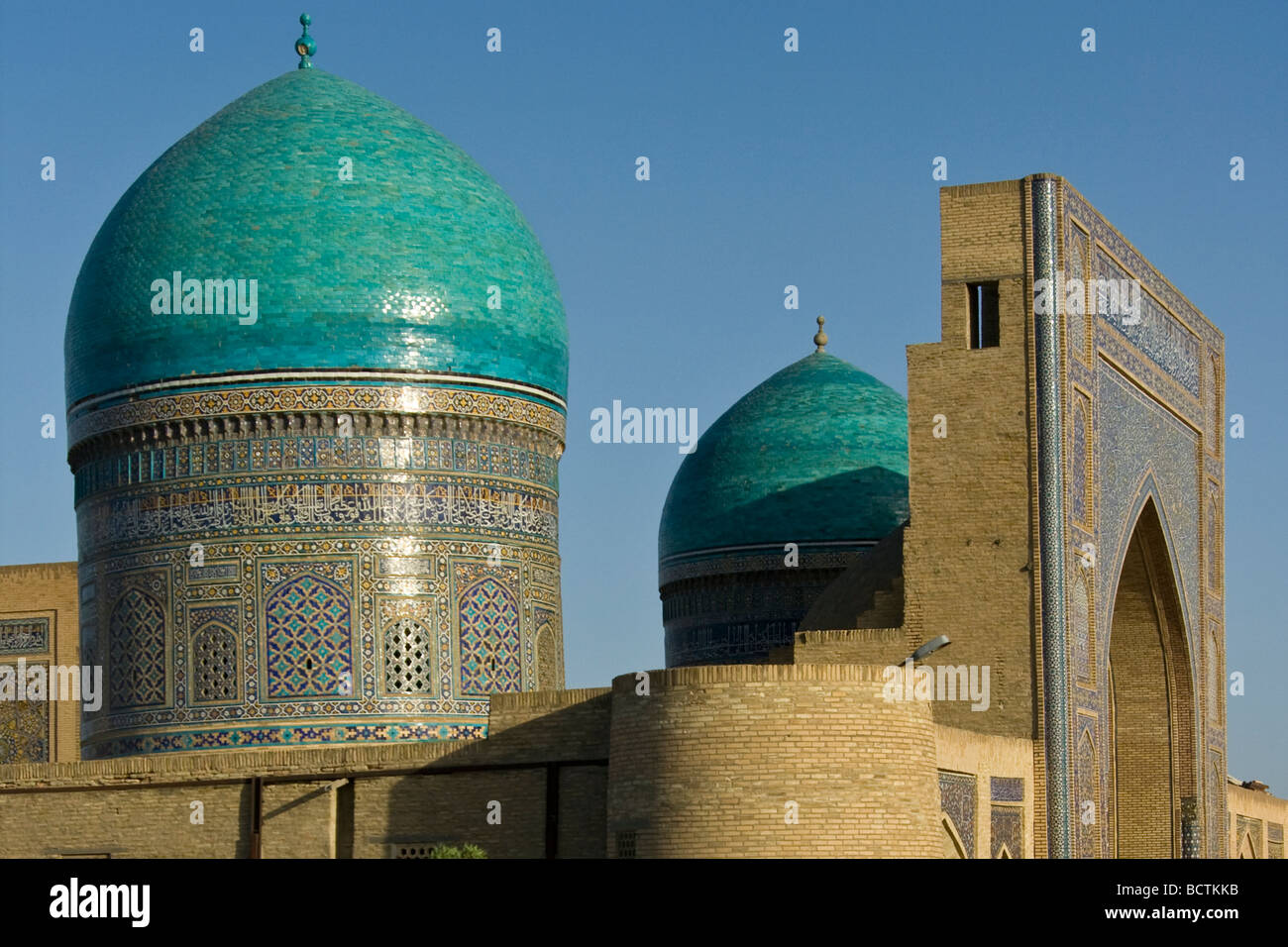 Mir i Arab Medressa in Bukhara Uzbekistan Stock Photo - Alamy
