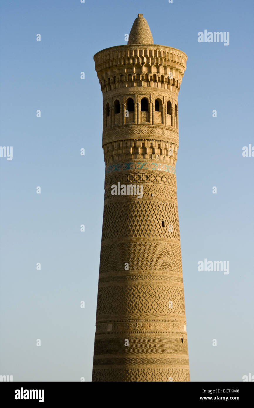 Kalon Minaret in Bukhara Uzbekistan Stock Photo - Alamy