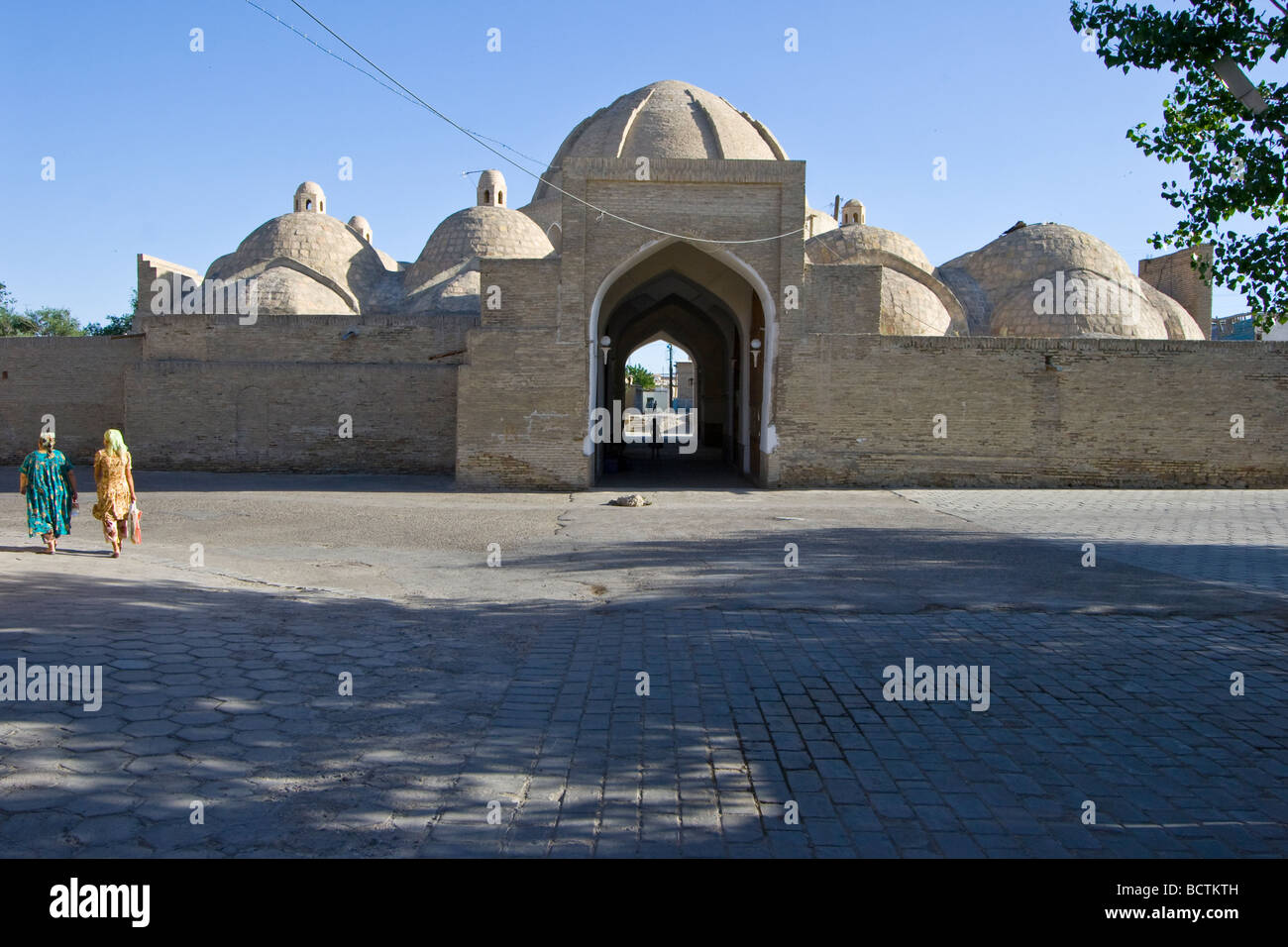 Trading Dome in Bukhara Uzbekistan Stock Photo - Alamy