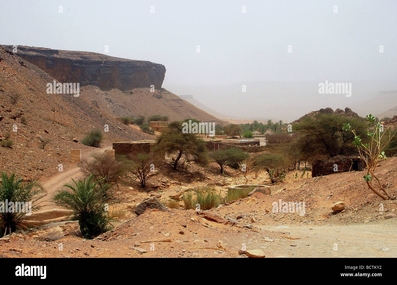 view of the Sahara desert in Mauritania Stock Photo - Alamy