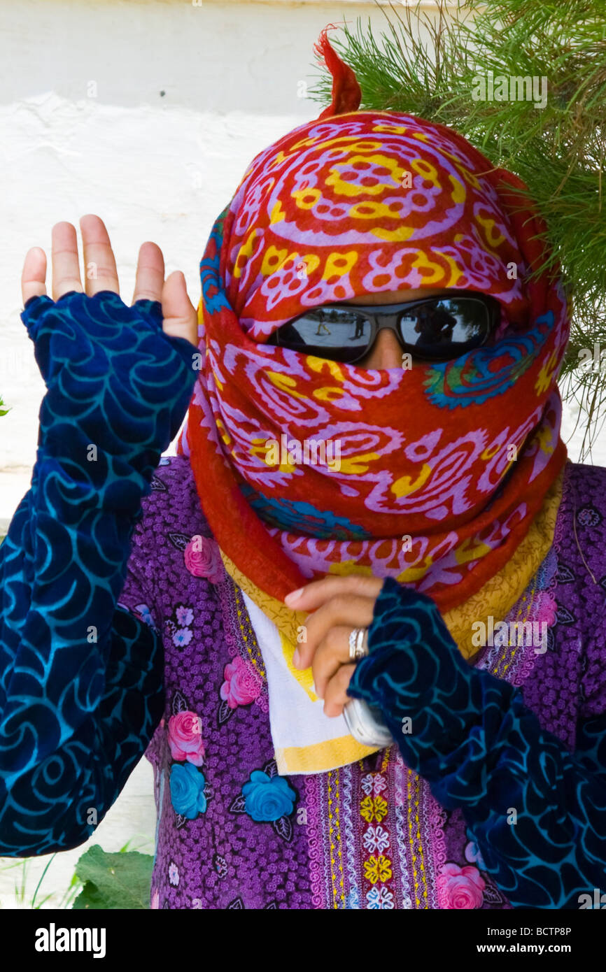 Muslim Turkmen Woman in Mary Turkmenistan Stock Photo - Alamy