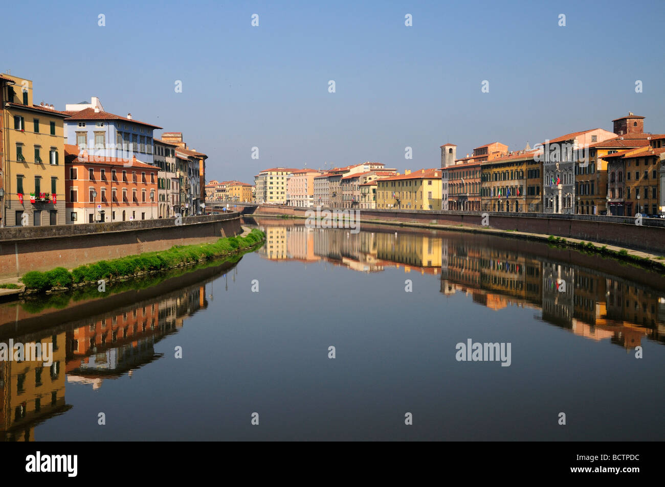 Riverside buildings pisa hi-res stock photography and images - Alamy