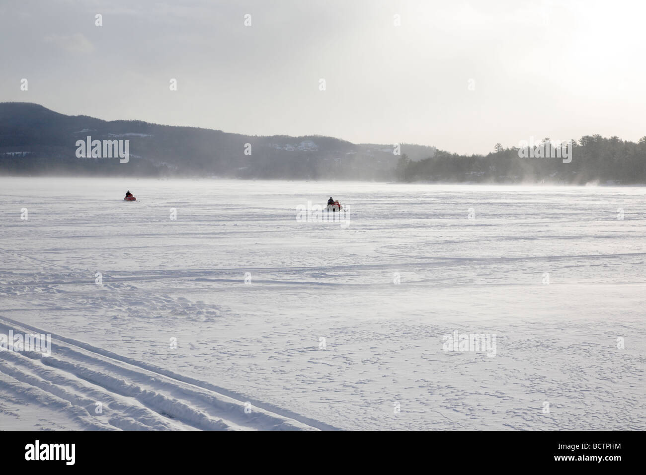Newfound Lake during the winter months Located in Bristol New Hampshire ...