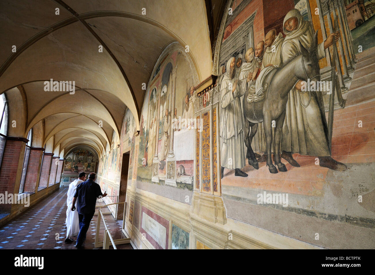 Sodoma monte oliveto maggiore hi-res stock photography and images - Alamy