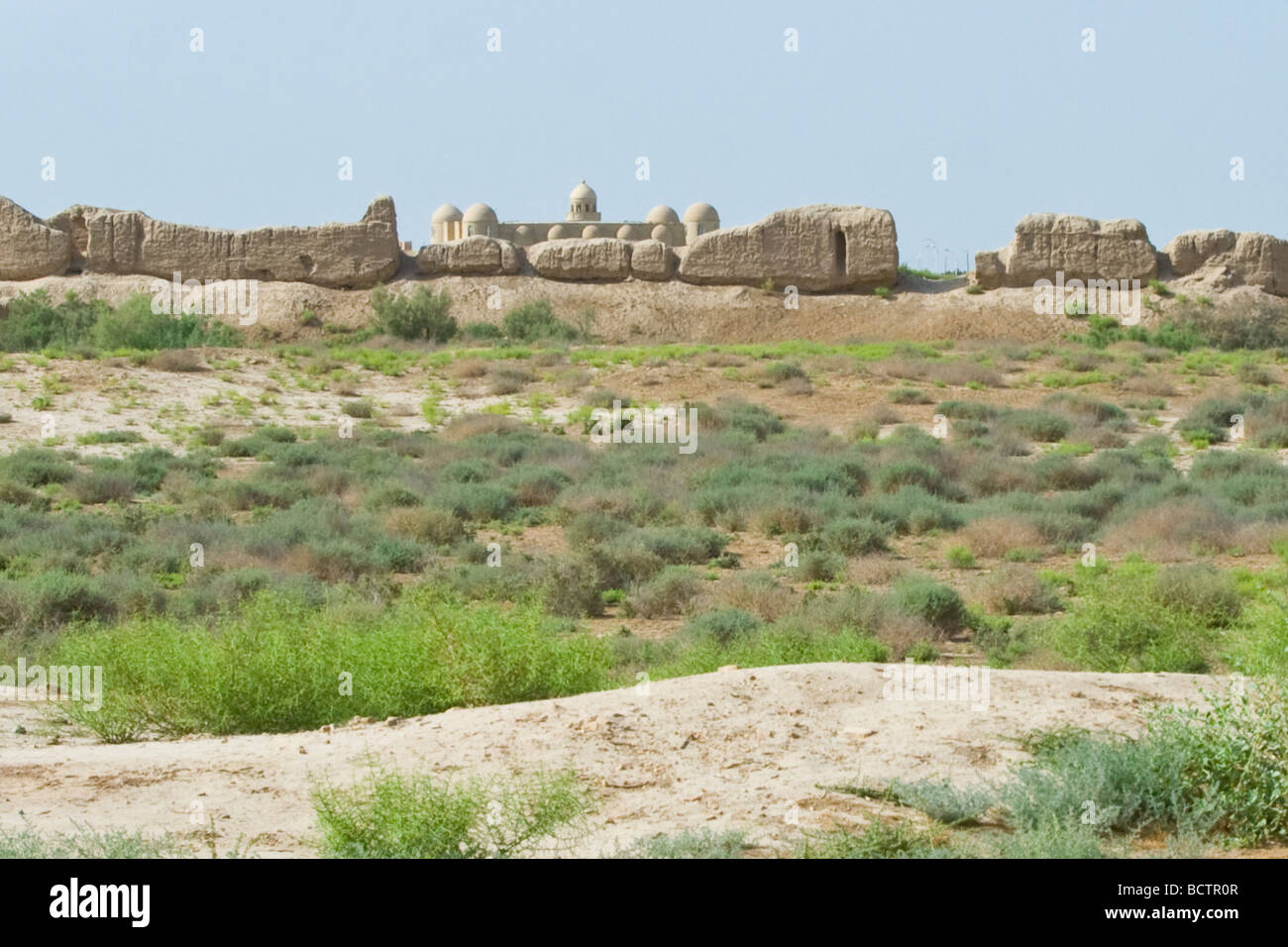 City Walls in the Ruins of Merv in Turkmenistan Stock Photo - Alamy