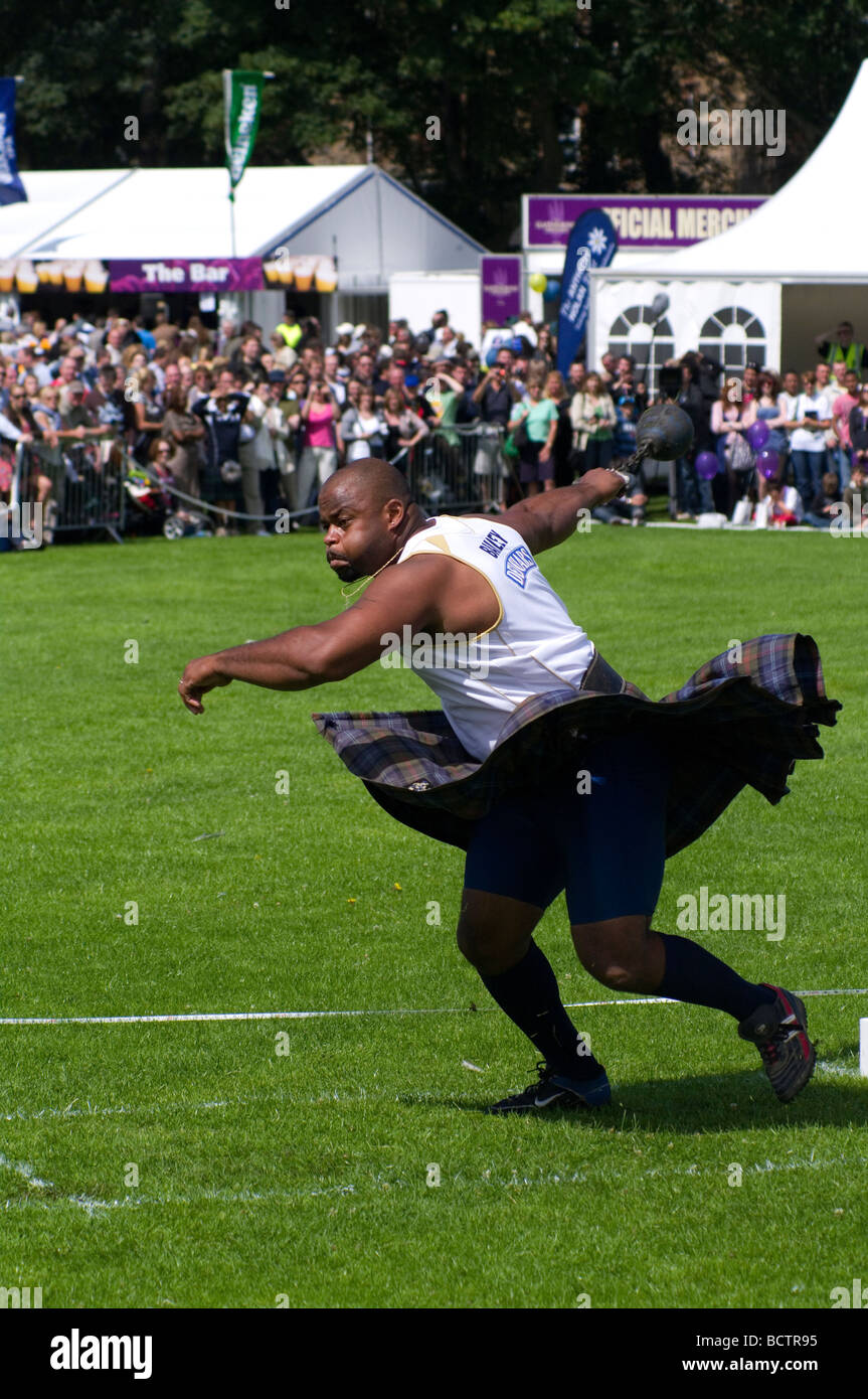Harrison Bailey Iii Throwing The Weight For Distance The Gathering 2009 Holyrood Park