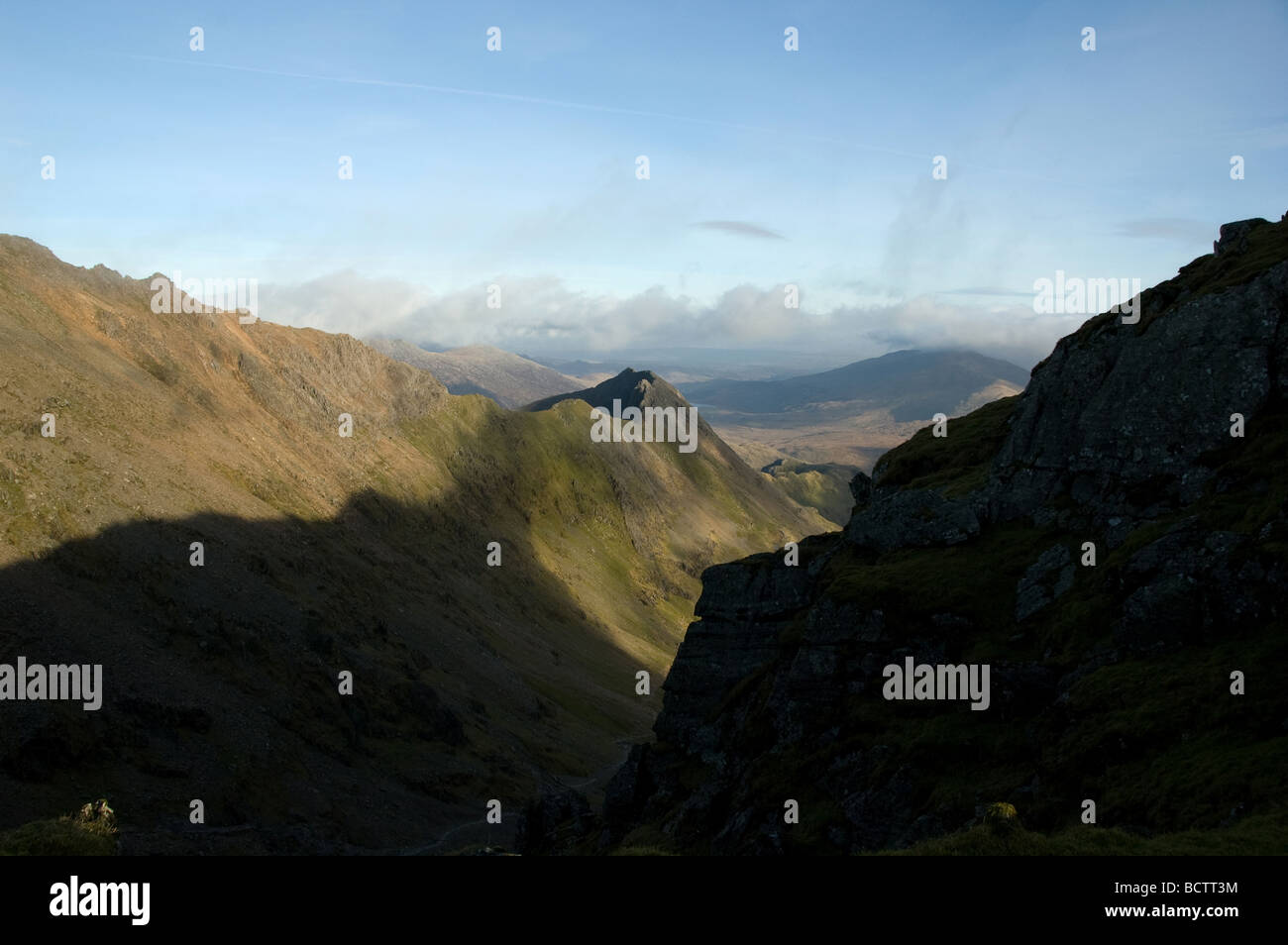 View from mount snowdon hi-res stock photography and images - Alamy