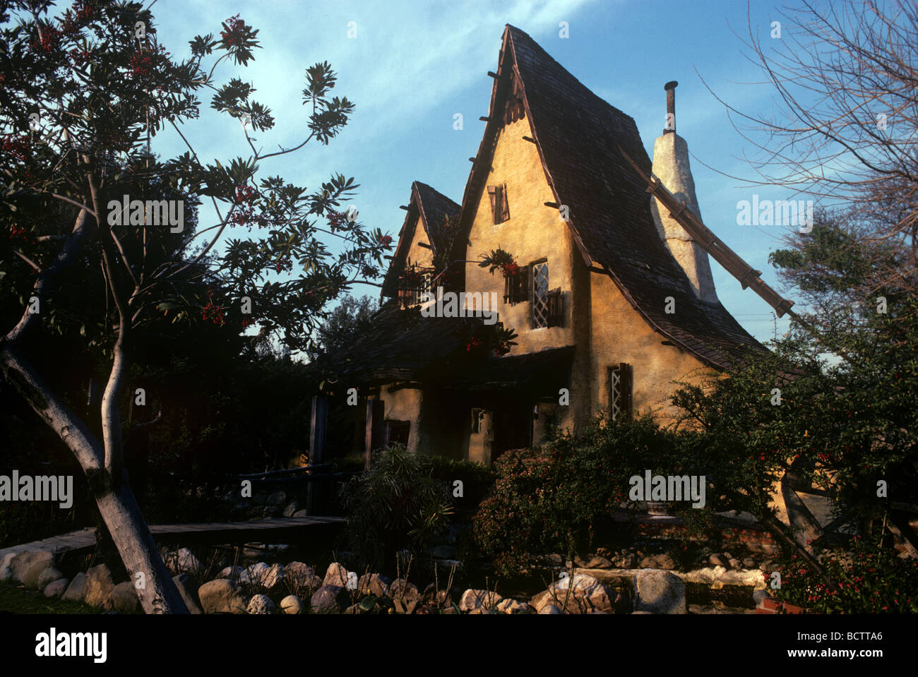 The Willat Witch House in Beverly Hills, CA Stock Photo - Alamy