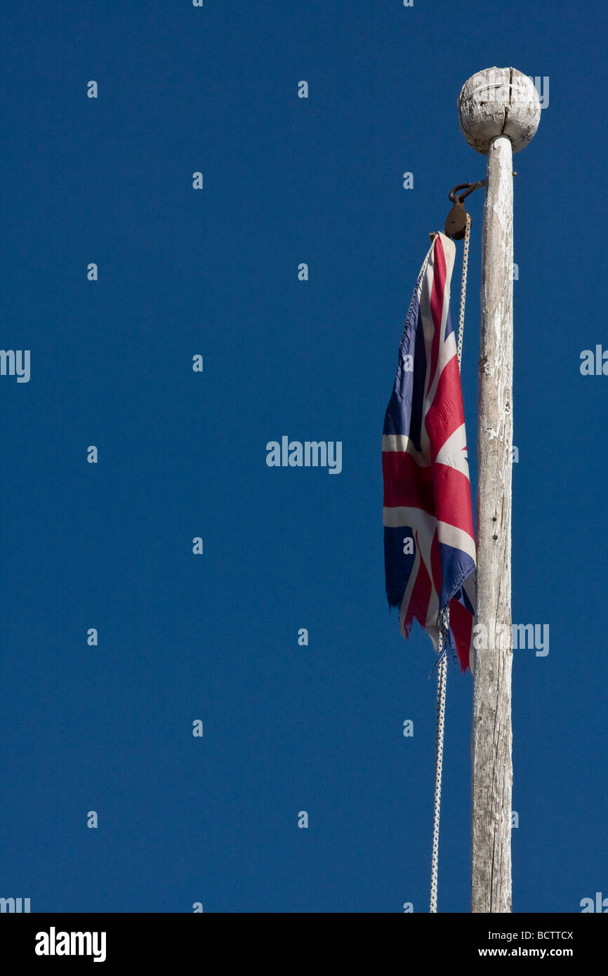 Torn and tattered union jack flag hi-res stock photography and images ...