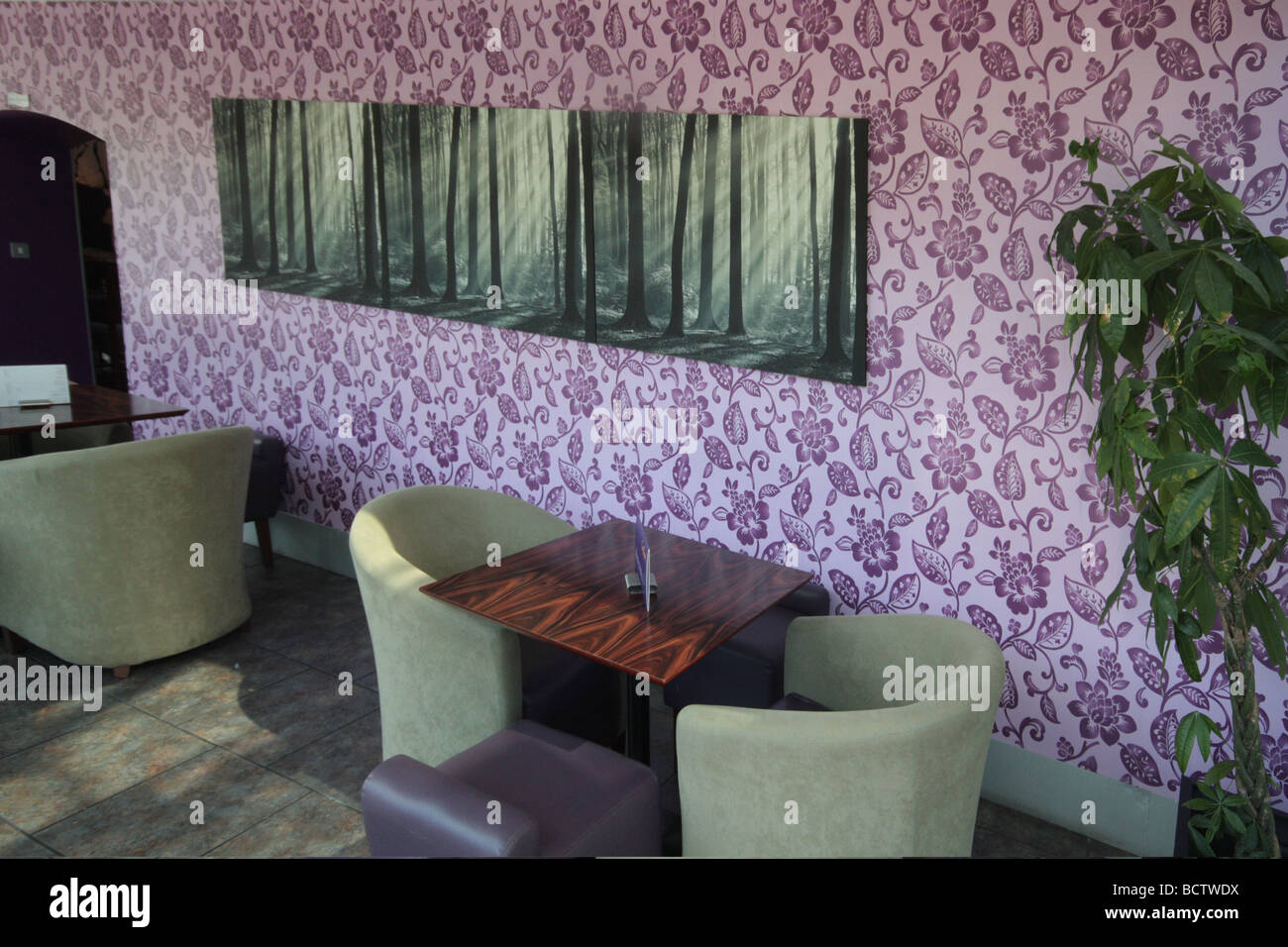 Funky modern interior of hotel Stock Photo - Alamy