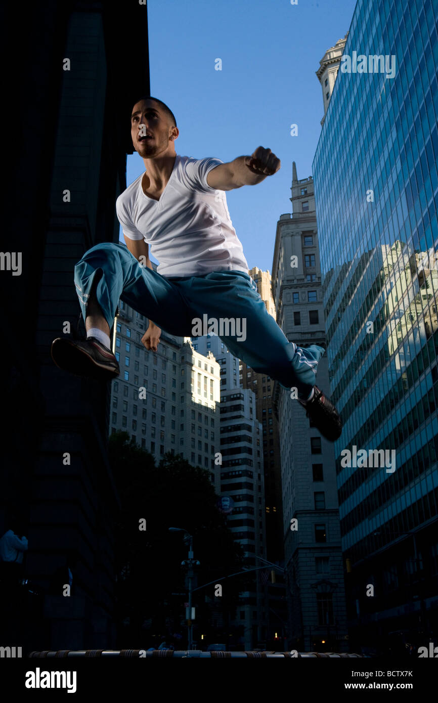 Low angle adult hispanic hi-res stock photography and images - Alamy
