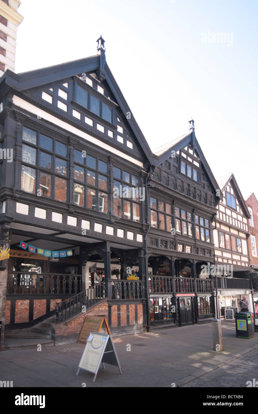 bridge street, chester, cheshire, england Stock Photo - Alamy
