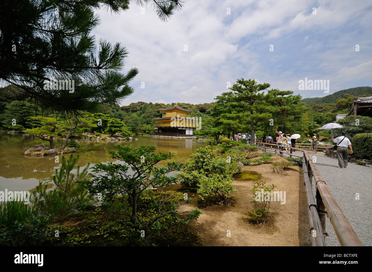 Kinkaku (Golden Pavilion) of The Kinkaku-ji (Golden Pavilion Temple ...