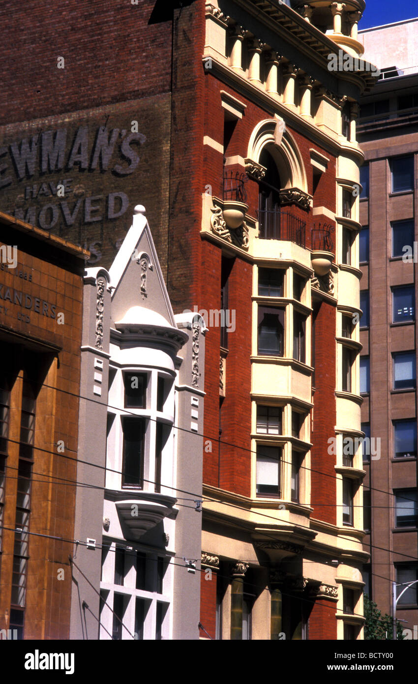 Melbourne australia collins street hi-res stock photography and images ...