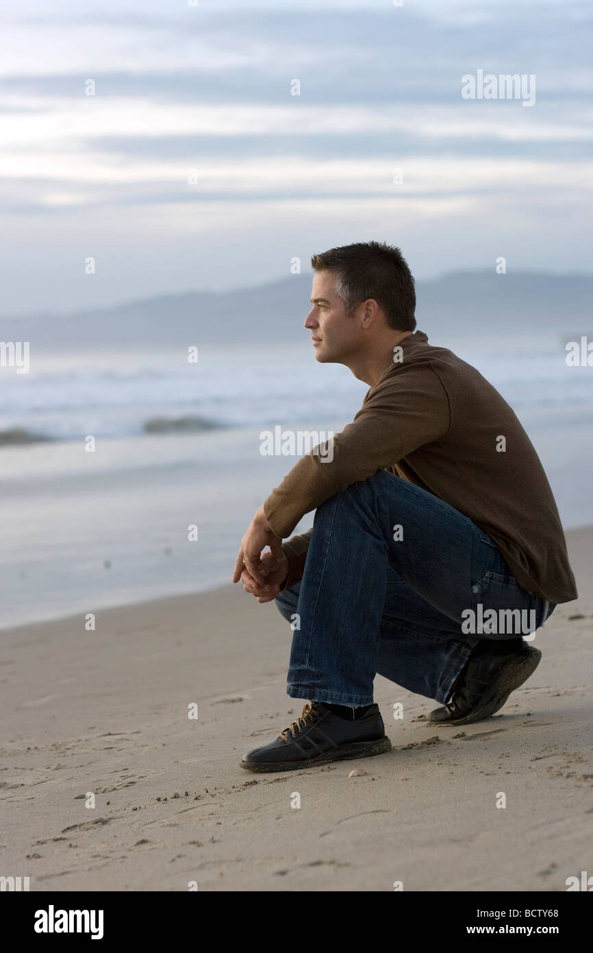 Crouching Person Side