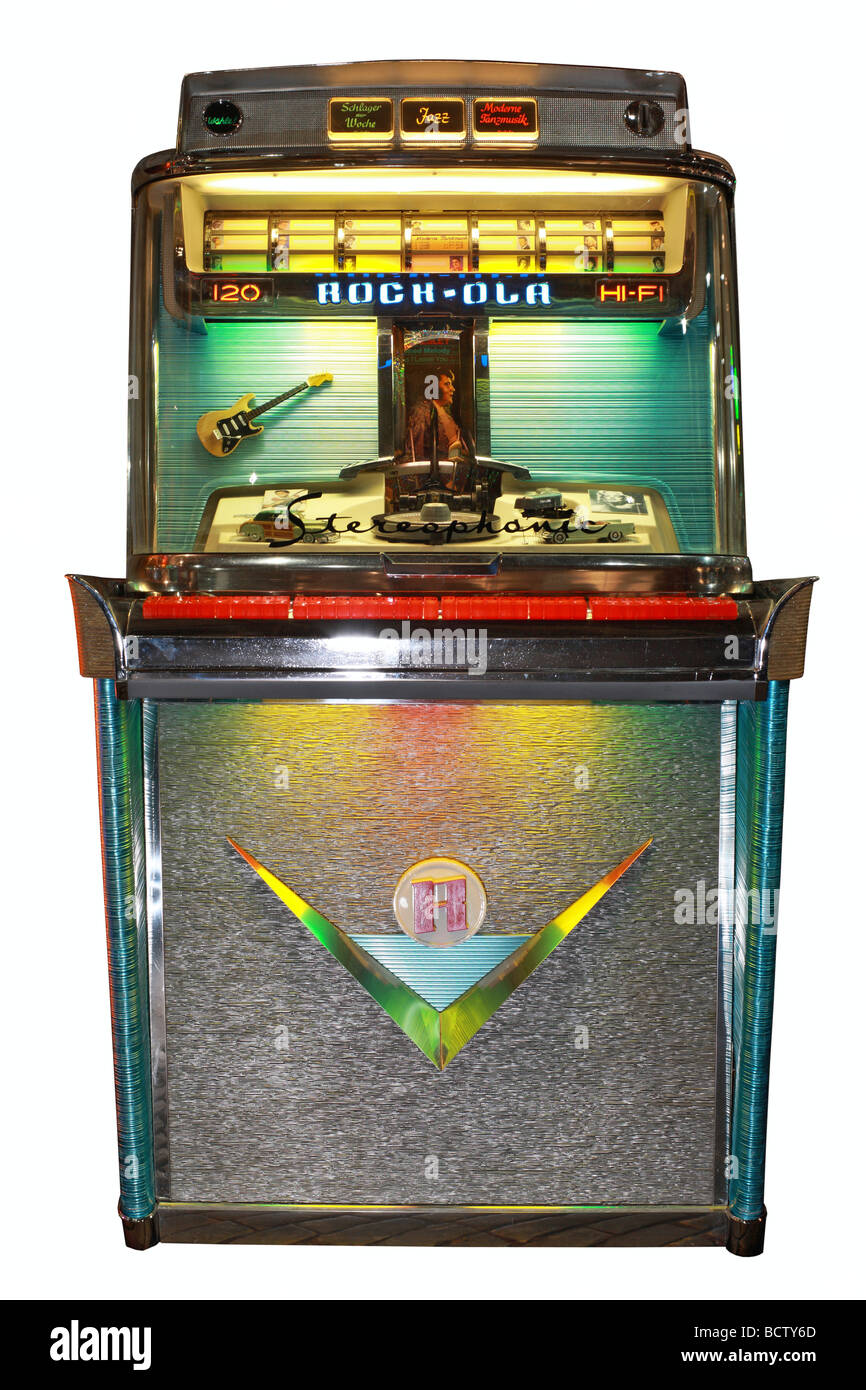 Rock-Ola Tempo Model 1468, Jukebox, 1959 Stock Photo: 25134437 - Alamy
