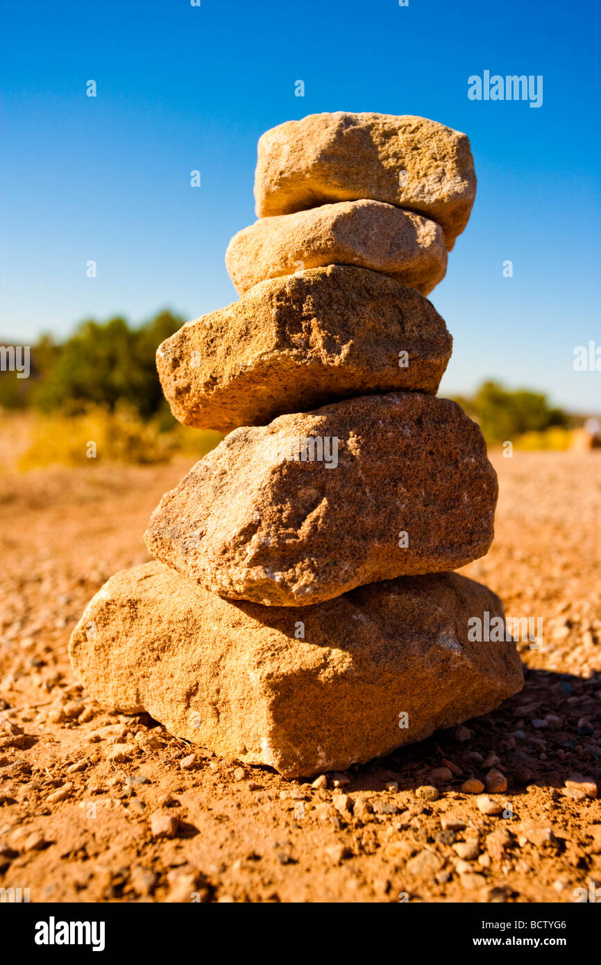 Stacked stones arizona hi-res stock photography and images - Alamy