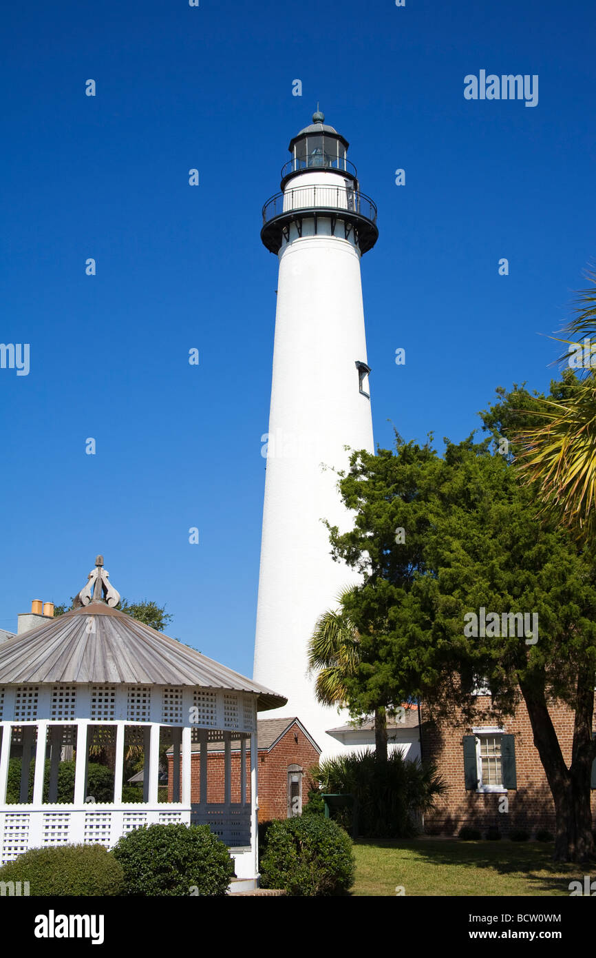 St simons island lighthouse photography hi-res stock photography and ...