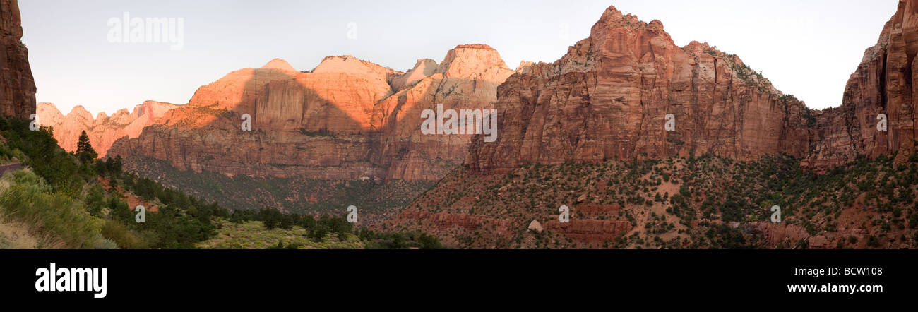 Peaks zion national park hi-res stock photography and images - Alamy