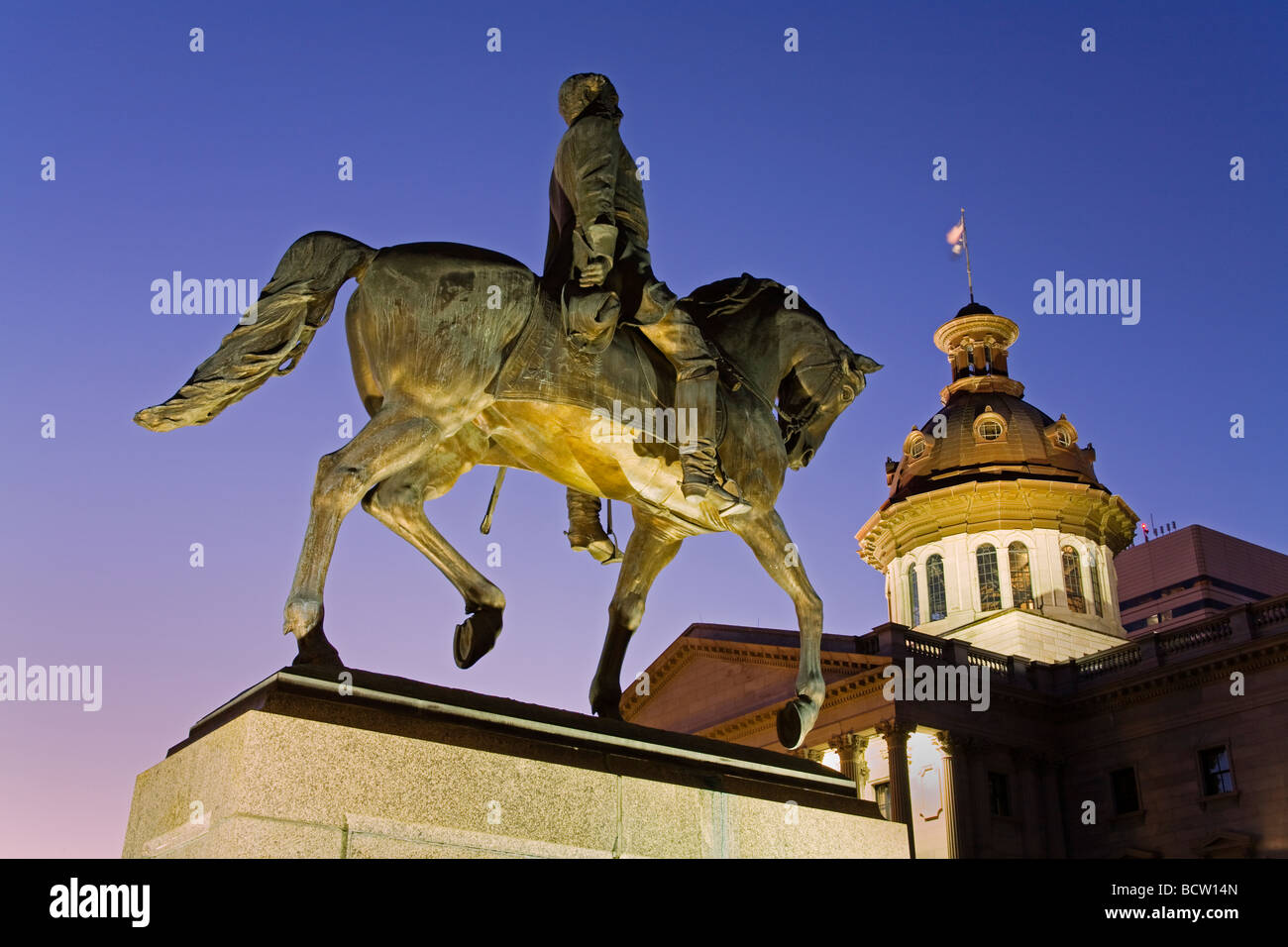Governor Wade Hampton Statue, State Capitol Grounds, Columbia, South ...