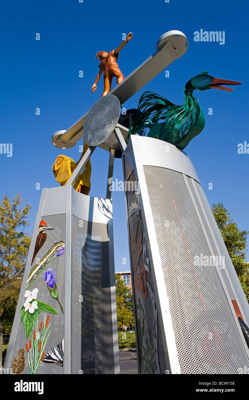 Sculpture, Edventure Children's Museum, Columbia, South Carolina, USA ...
