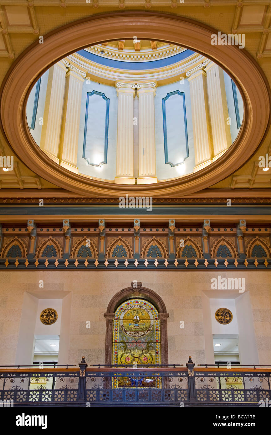 Main Lobby of the State Capitol Building, Columbia, South Carolina, USA ...