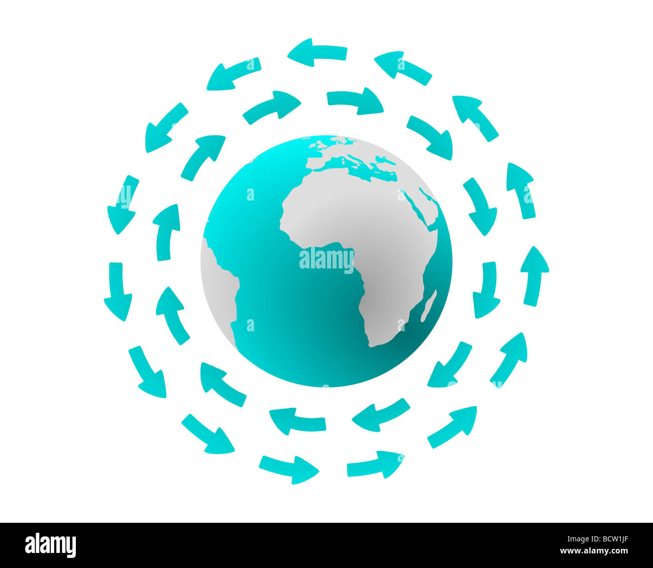 Cycle map Cut Out Stock Images & Pictures - Alamy