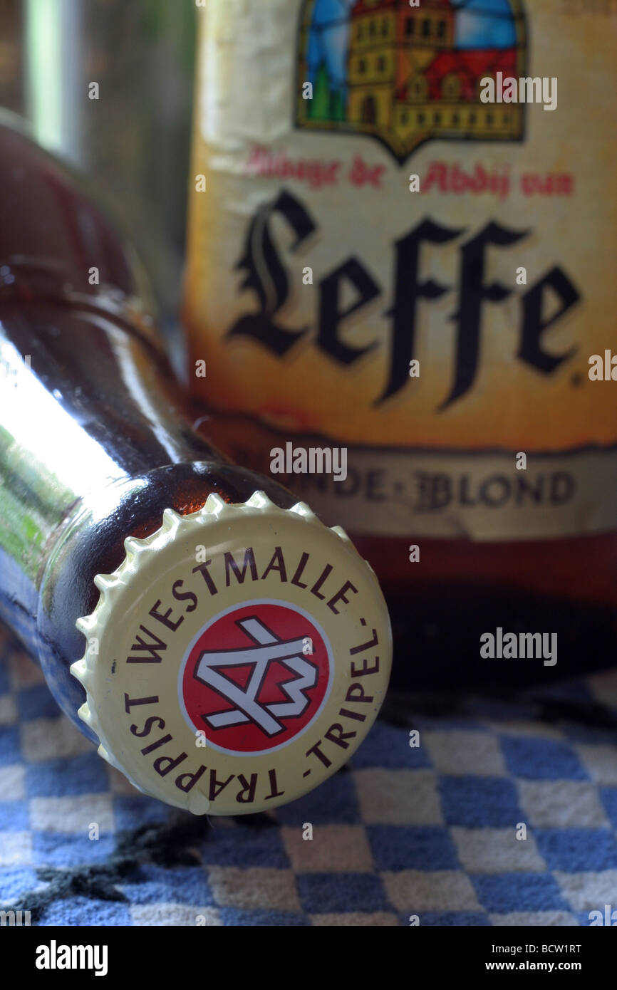 Westmalle tripel trappist beer hi-res stock photography and images - Alamy
