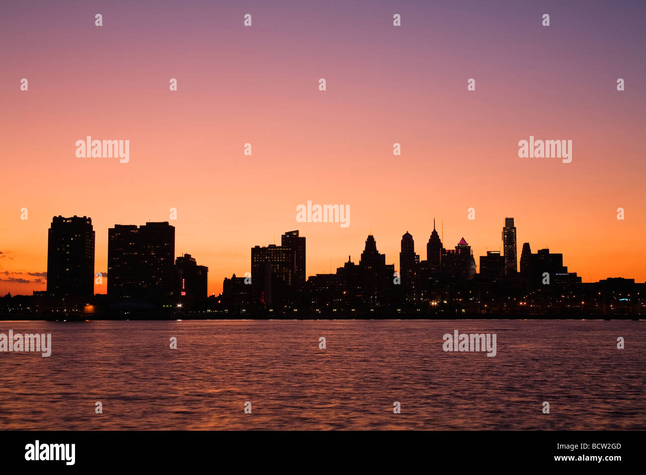 Buildings at the waterfront, Delaware River, Philadelphia, Pennsylvania ...