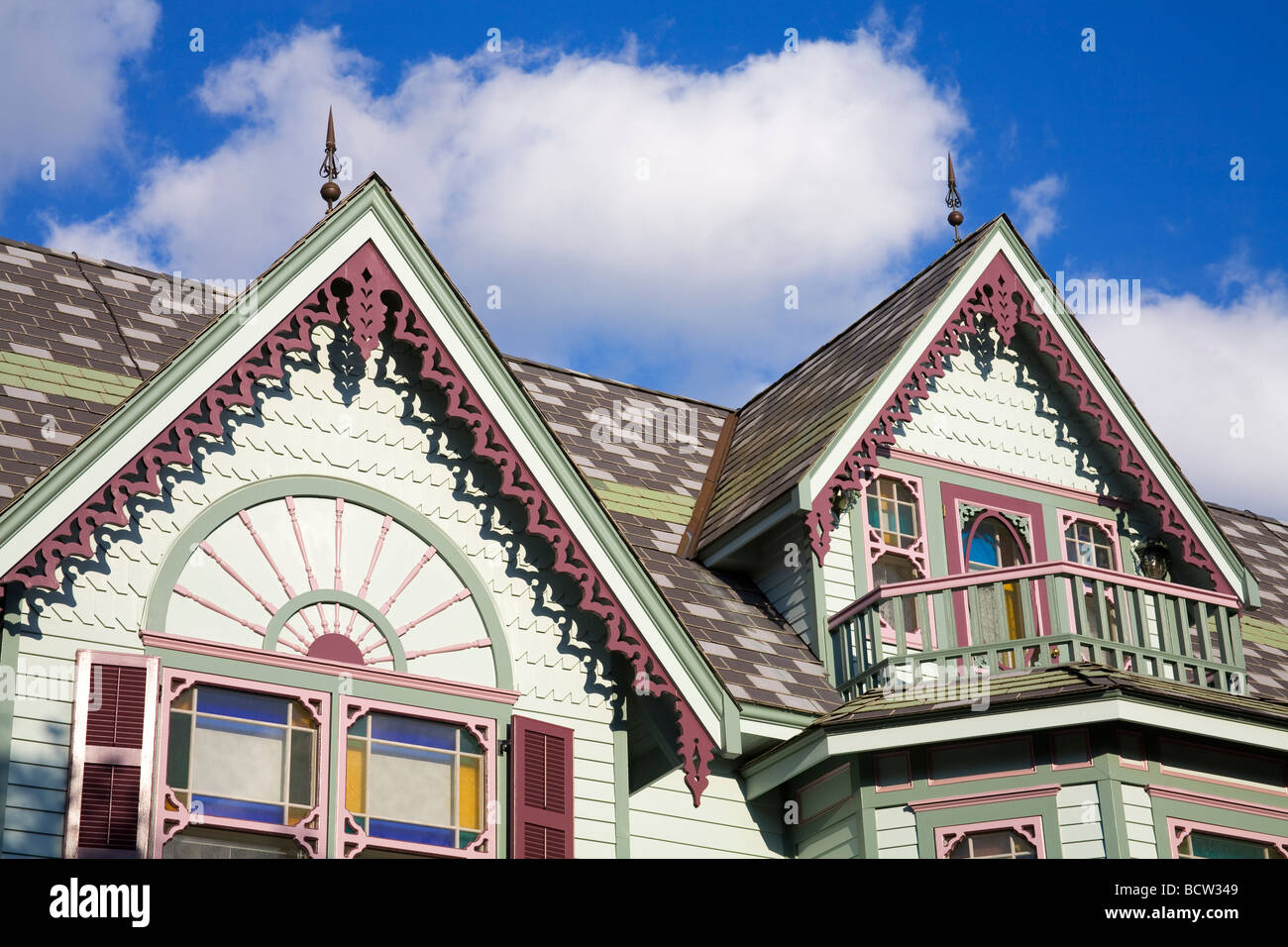 Victorian Architecture, Cape May, New Jersey, USA Stock Photo - Alamy
