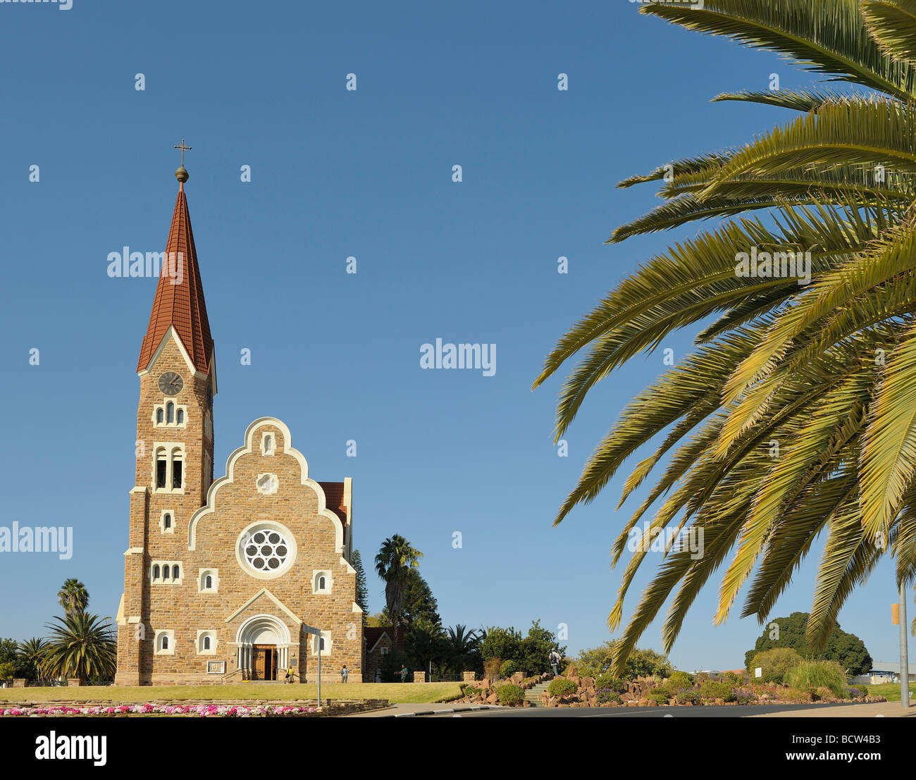 Christ Church in Windhoek, Namibia, Africa Stock Photo - Alamy