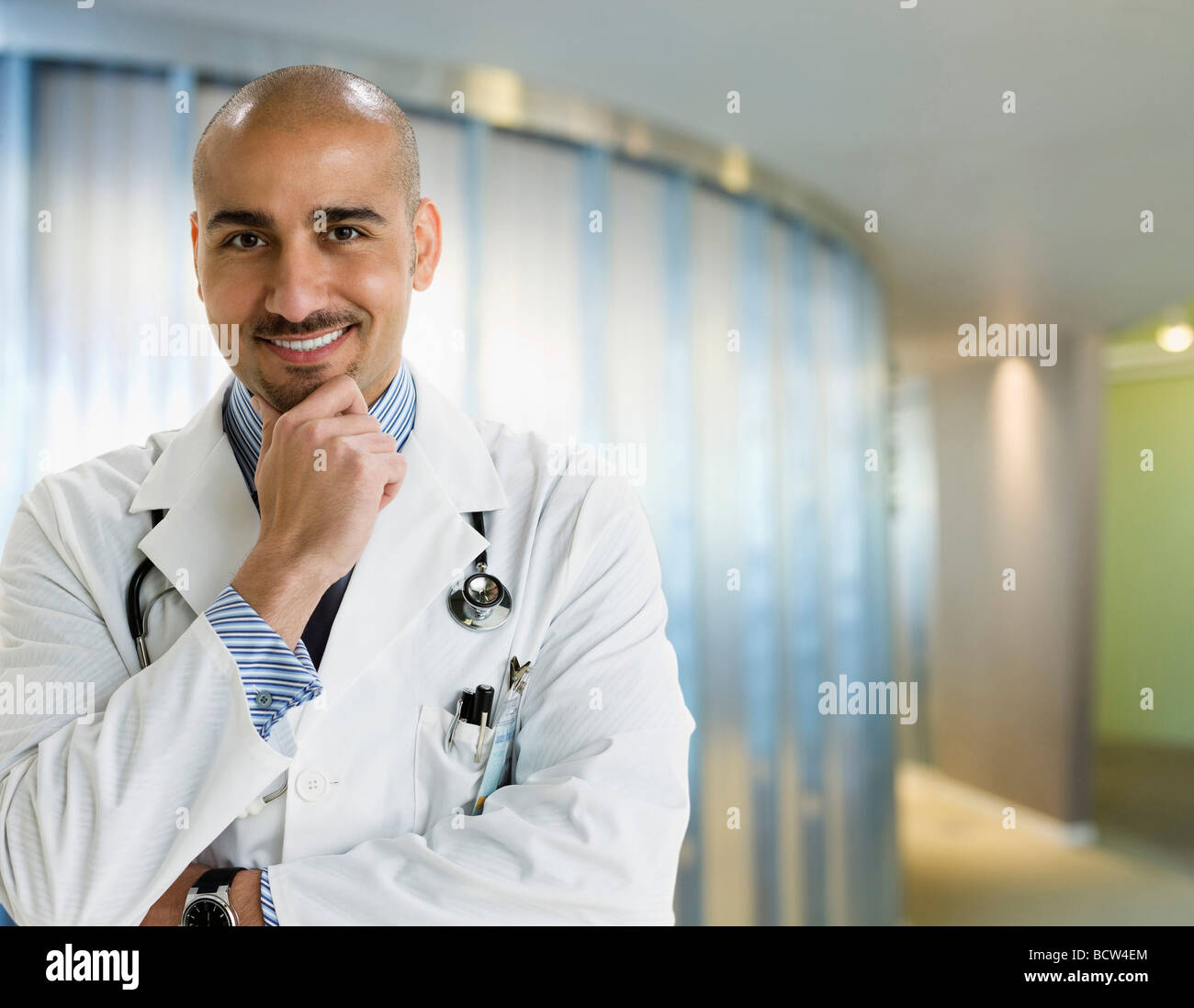 Portrait of a doctor Stock Photo - Alamy