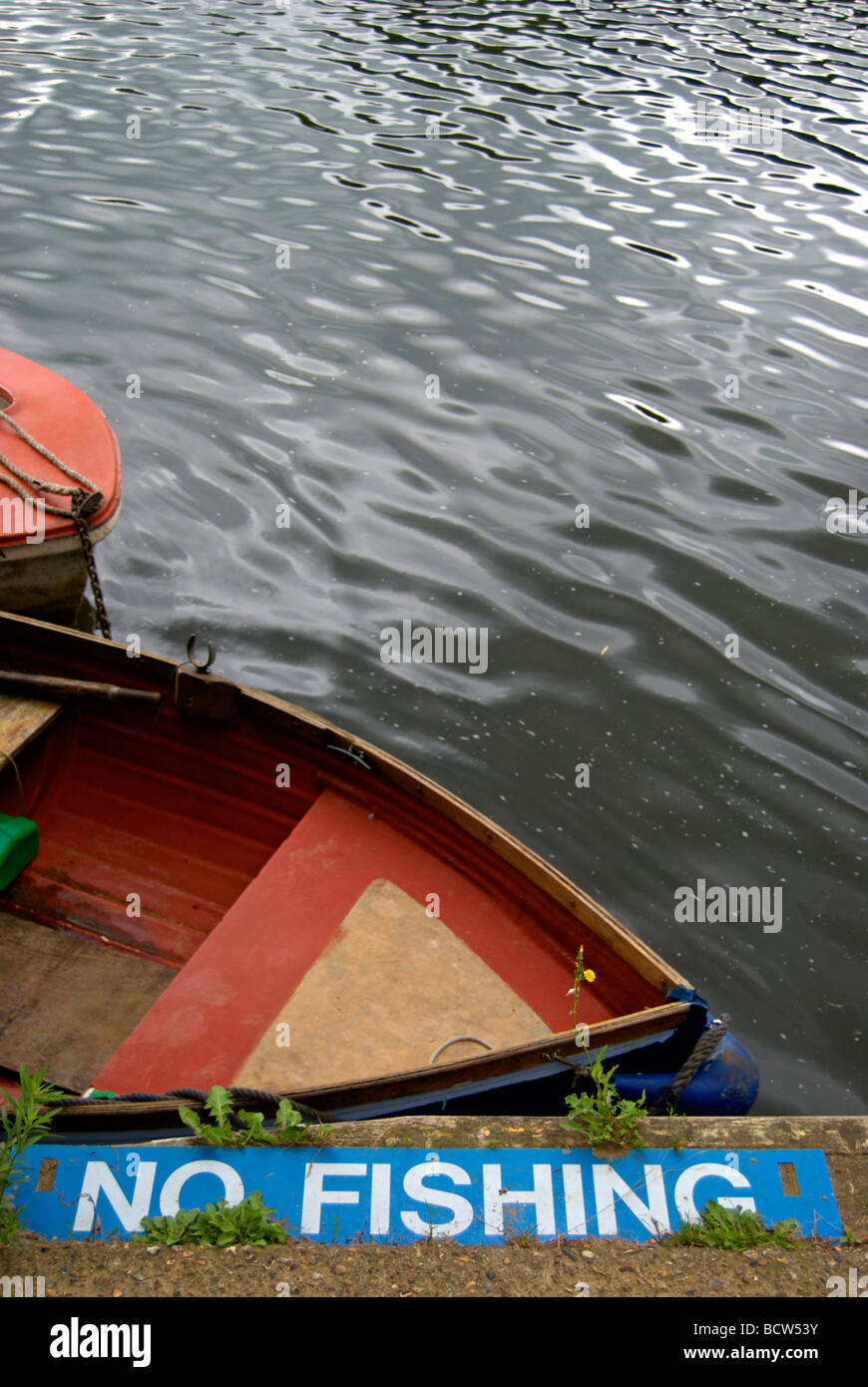 River bank warning sign hi-res stock photography and images - Alamy