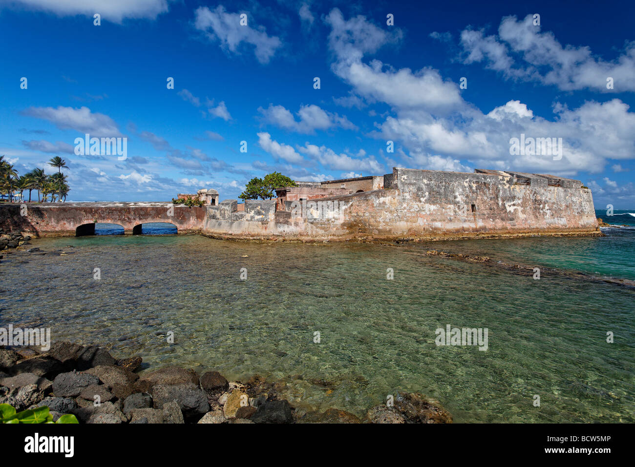 View of a Fort, San Geronimo, San Juan, Puerto Rico Stock Photo - Alamy