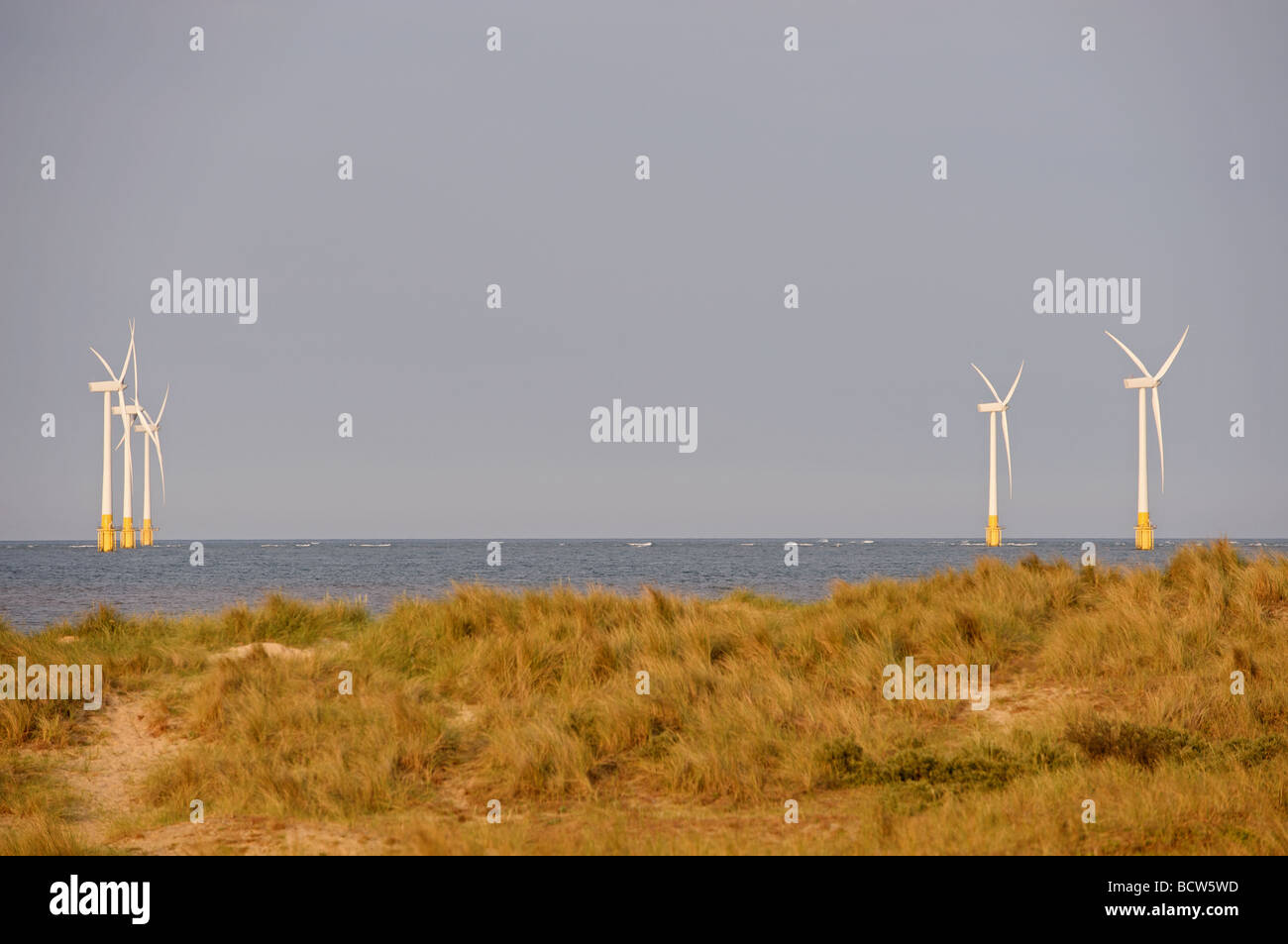 Offshore wind farm, UK Stock Photo - Alamy