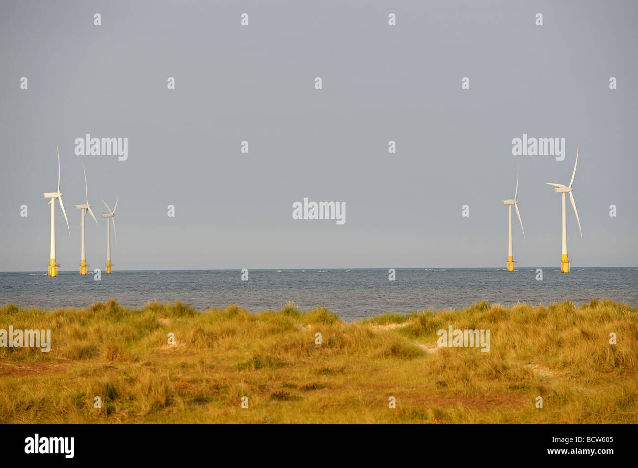 Offshore wind farm, UK Stock Photo - Alamy
