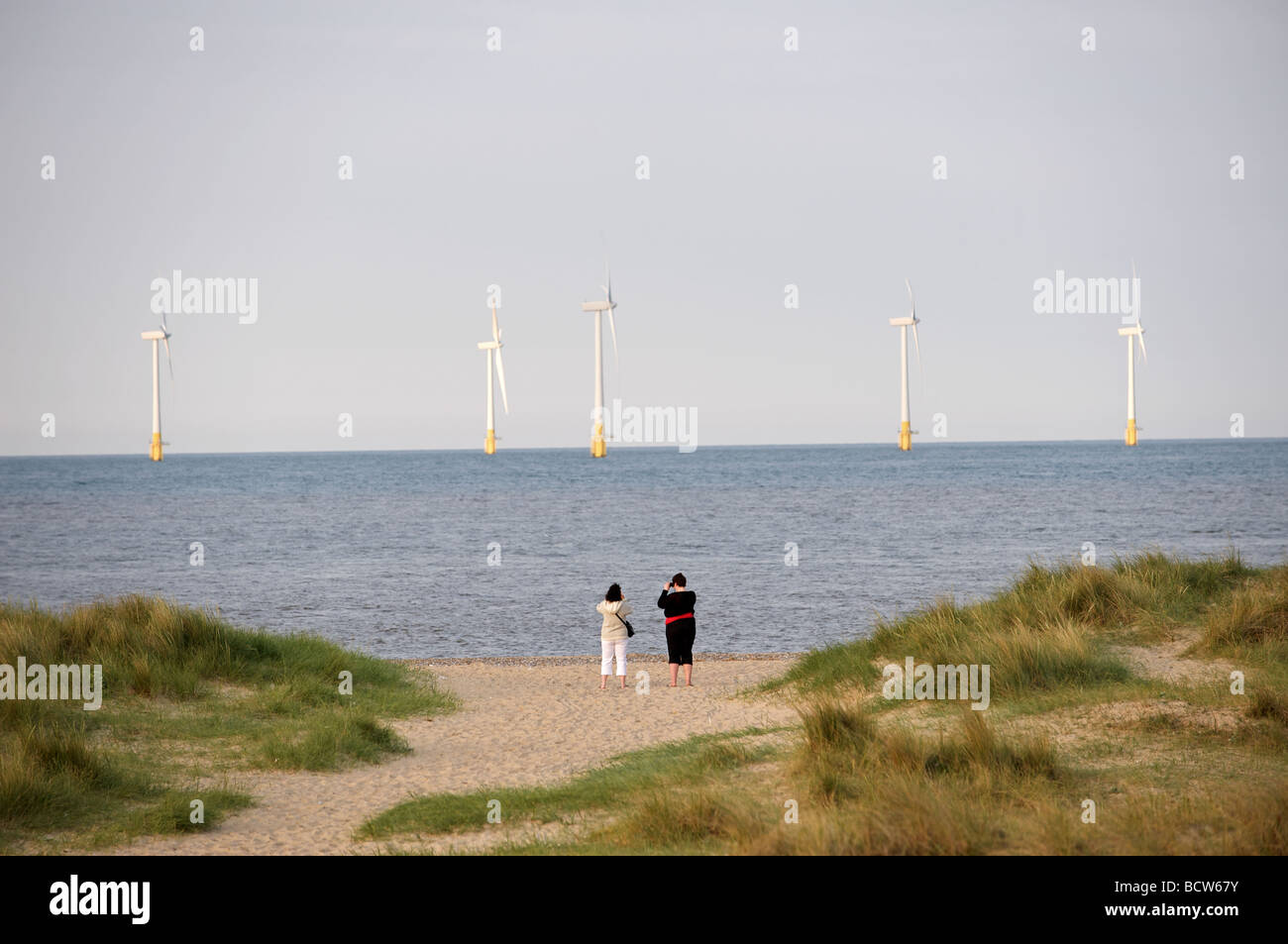 Offshore wind farm, UK Stock Photo - Alamy