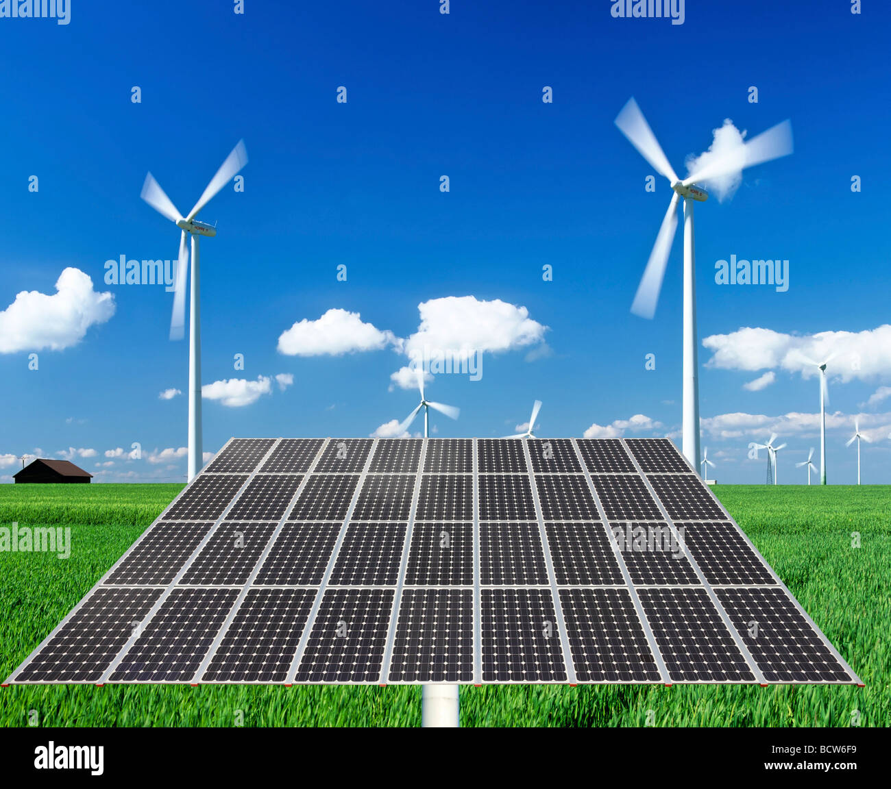 Solar Cells Solar Modules Solar Power Station Wind Turbines Wind