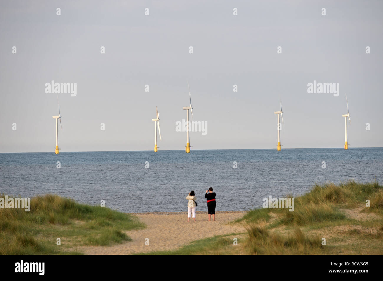 Offshore wind farm, UK Stock Photo - Alamy
