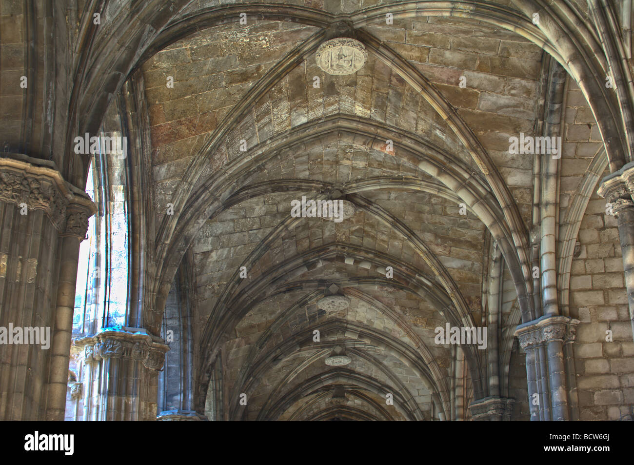 Cloister ceiling vault hi-res stock photography and images - Alamy