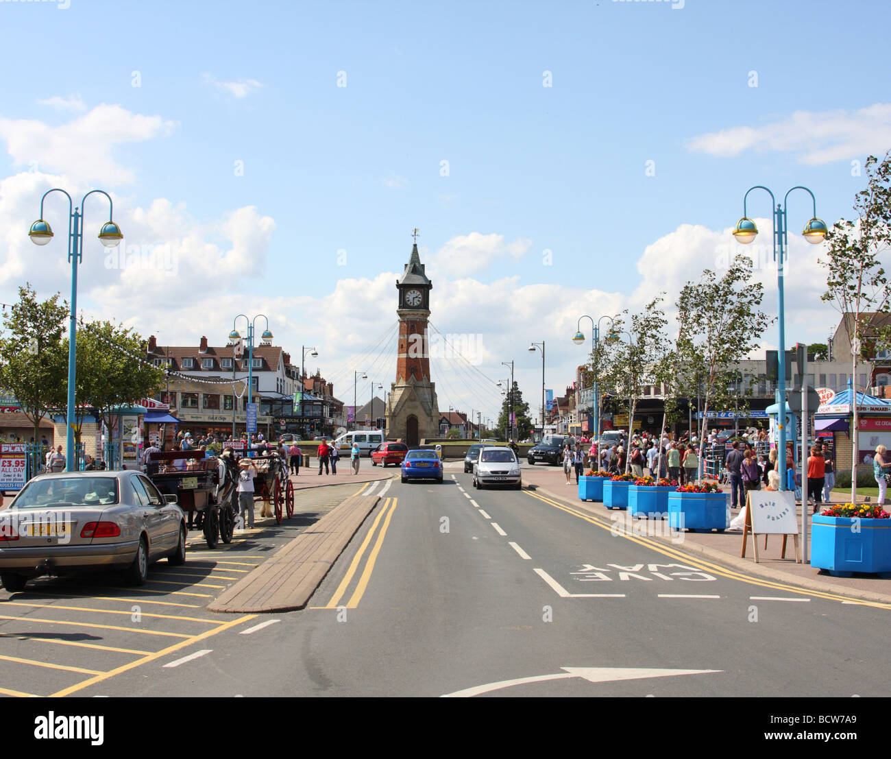 Skegness town centre street hi-res stock photography and images - Alamy