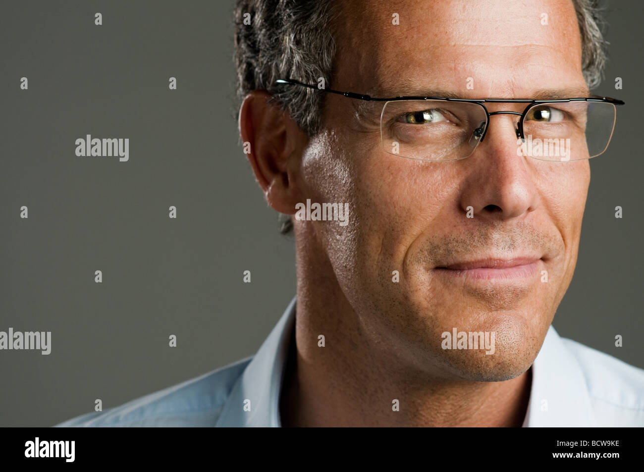 Nice positive mature gray hi-res stock photography and images - Alamy