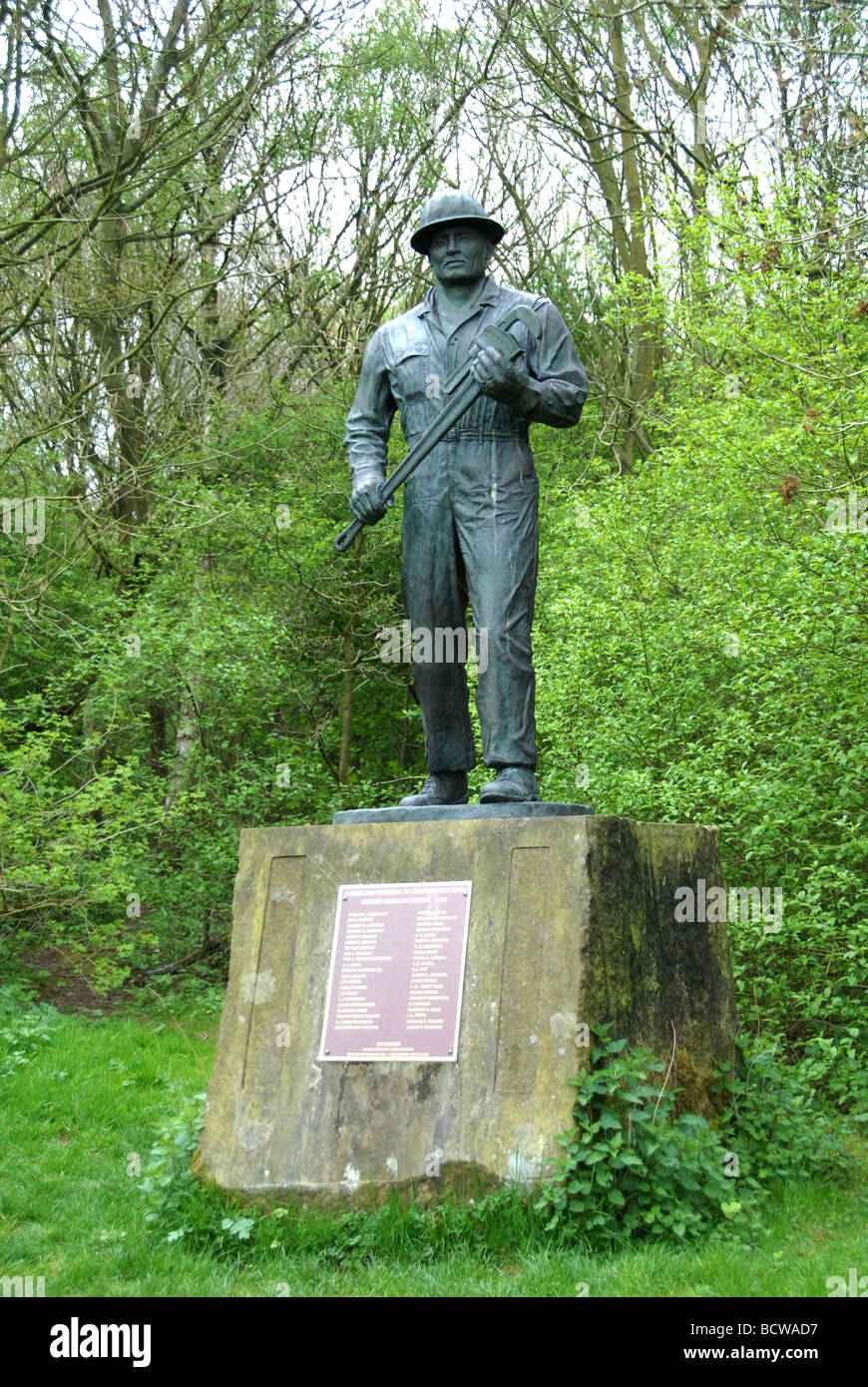 The former oil field at Dukes Wood Eakring Nottinghamshire Stock Photo ...