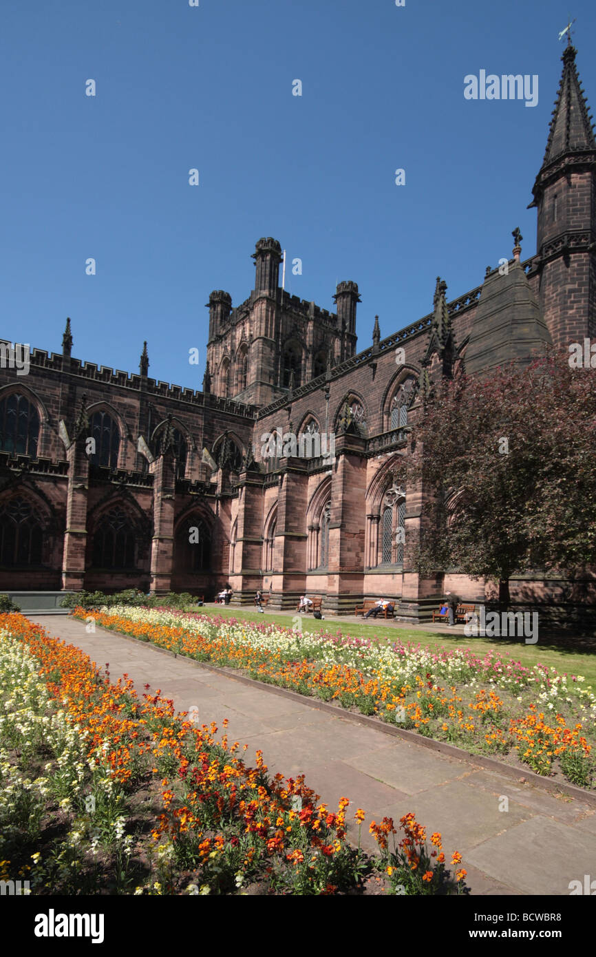 Chester cathedral chester hi-res stock photography and images - Alamy
