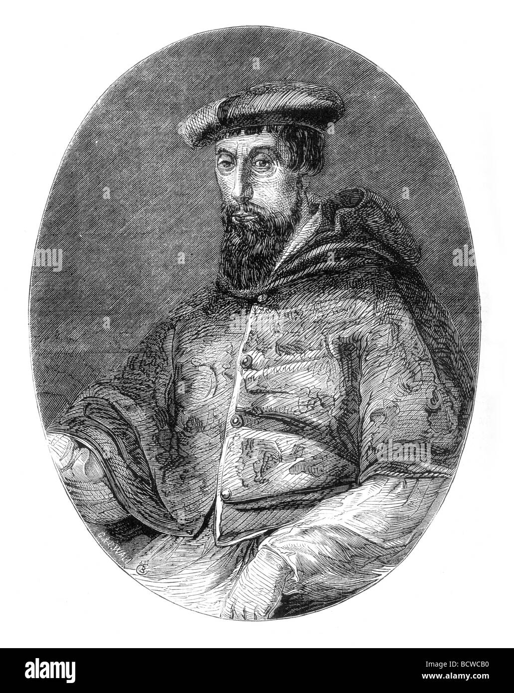 Portrait of Reginald Cardinal Pole the last Catholic Archbishop of ...