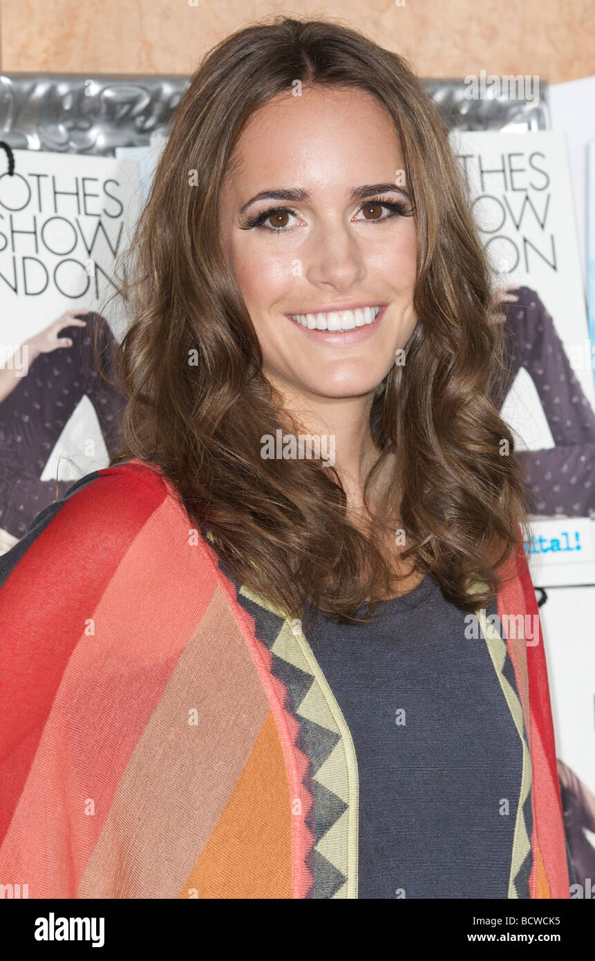 LONDON 29 May Pic shows Louise Roe attending the london Clothes show ...