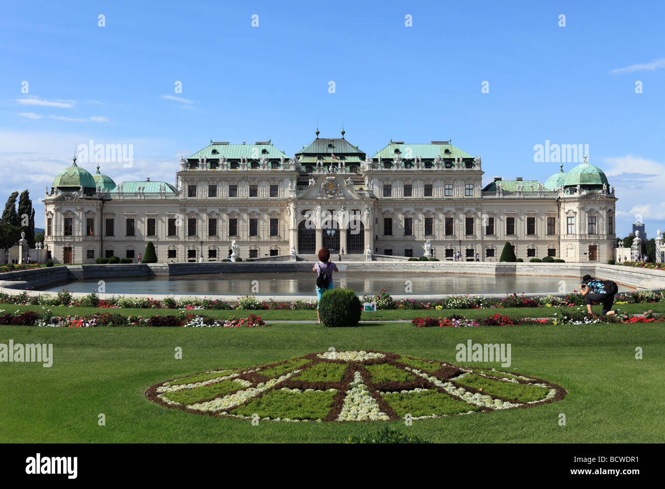 Belvedere palace vienna hi-res stock photography and images - Alamy