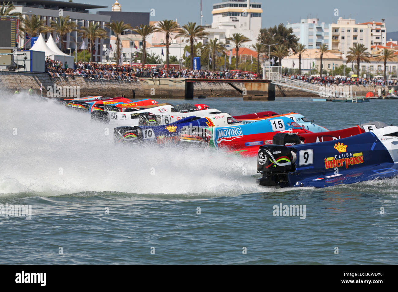 F1 Powerboat Grand Prix of Portugal - 2009 Start of Main Race Stock ...