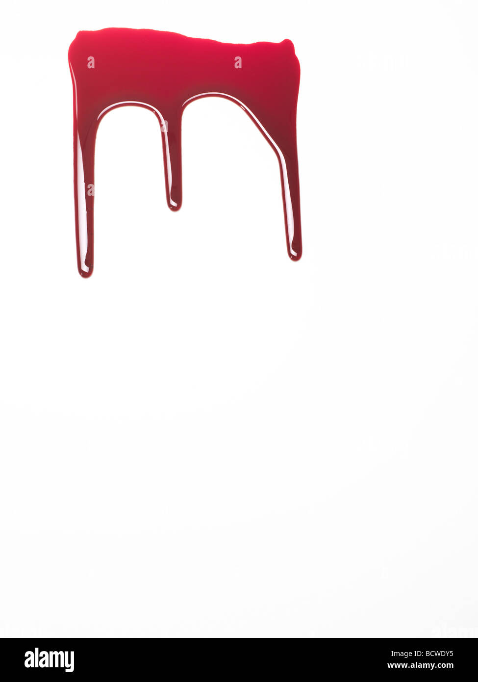 Smudged blood Cut Out Stock Images & Pictures - Alamy